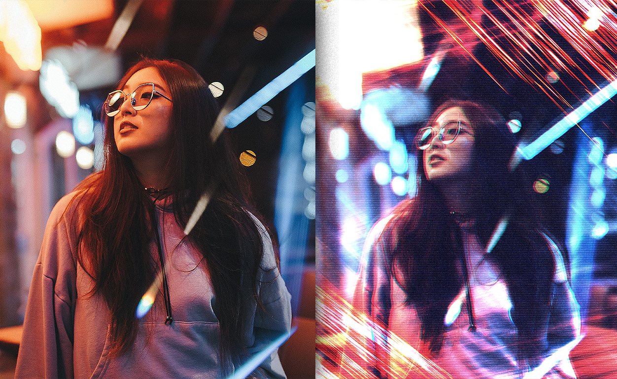 Scanline Effect Photoshop, Add-ons | GraphicRiver